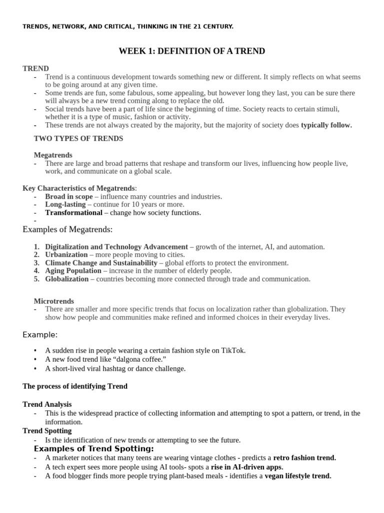 Trends Module | PDF | Earth | Climate Change