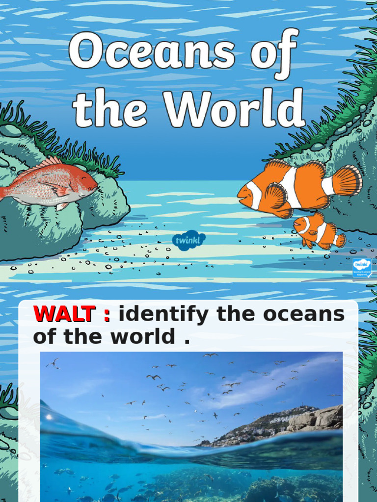 Identify the Five Oceans of the World | PDF | Pacific Ocean | Oceans