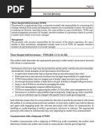 ISA 260: Governance Communication Guide | PDF | Financial Audit ...
