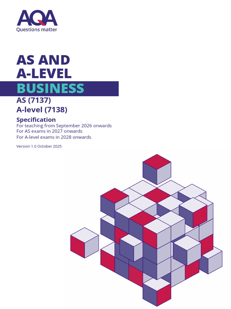 AQA AS and A-Level Business Guide | PDF | Marketing | Demand