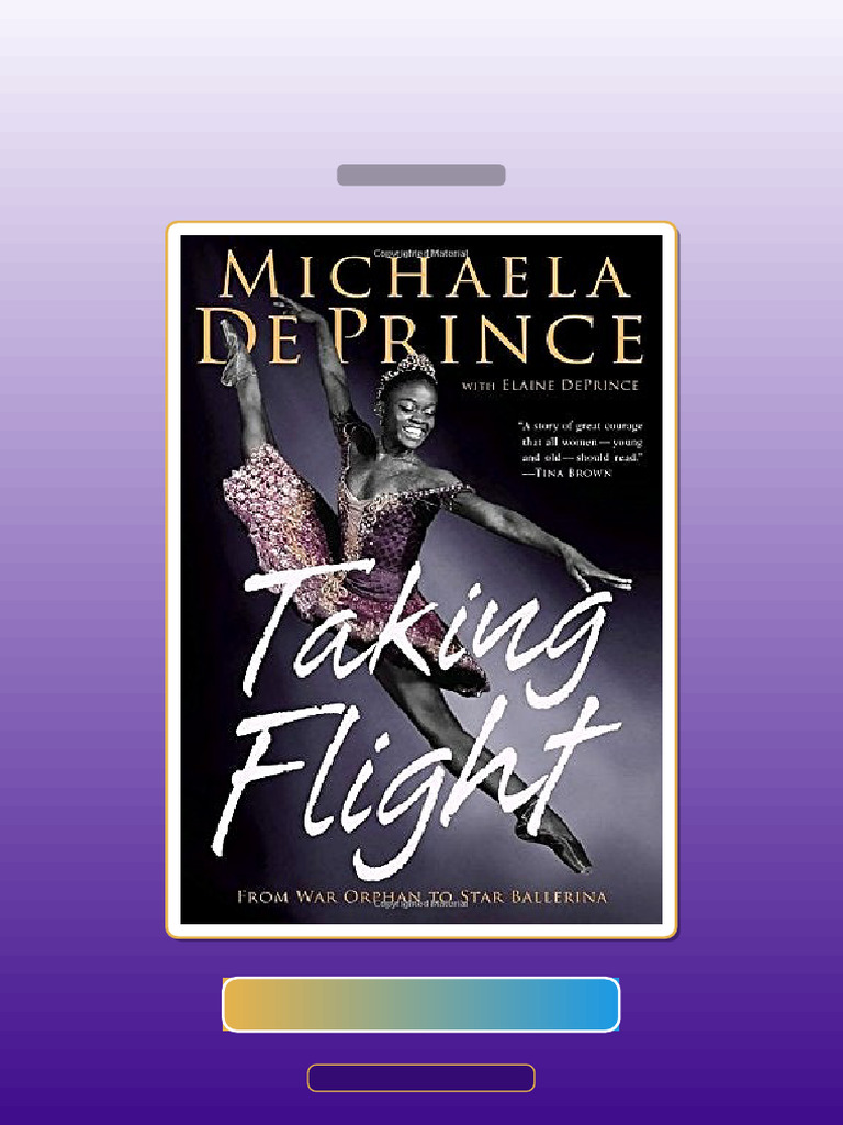 Taking Flight From War Orphan to Star Ballerina E-book Testbank ...