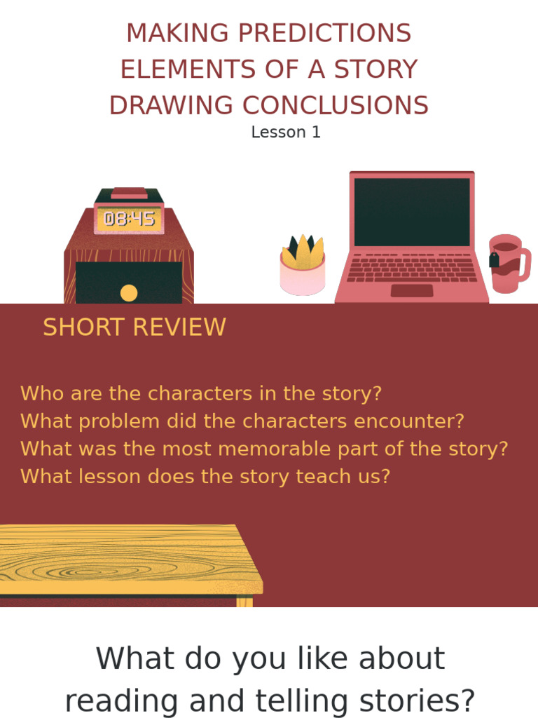 PPT-ENGLISH 4-WEEK 1-LESSON 1 | PDF