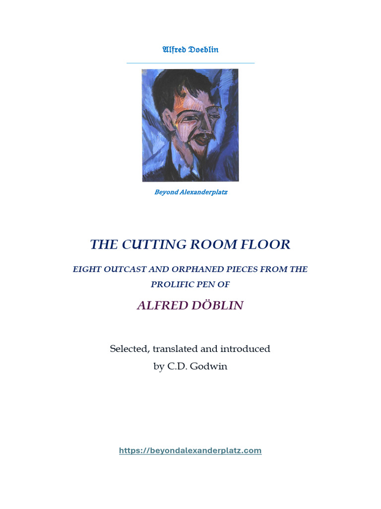 Unpublished Works of Alfred Döblin | PDF