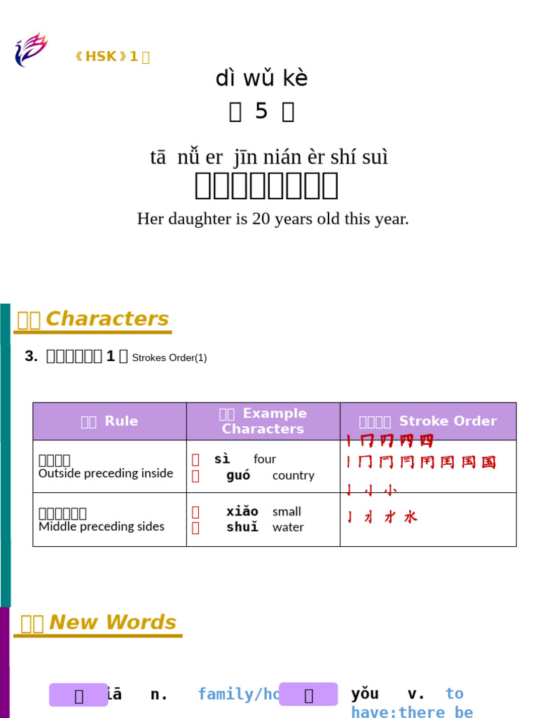 Chinese language lesson ppt | PDF