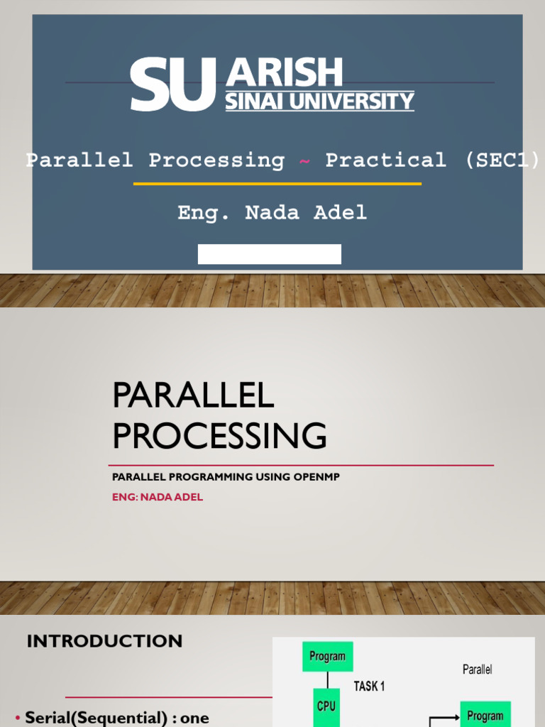 OpenMP Parallel Programming Guide | PDF | Thread (Computing) | Parallel ...
