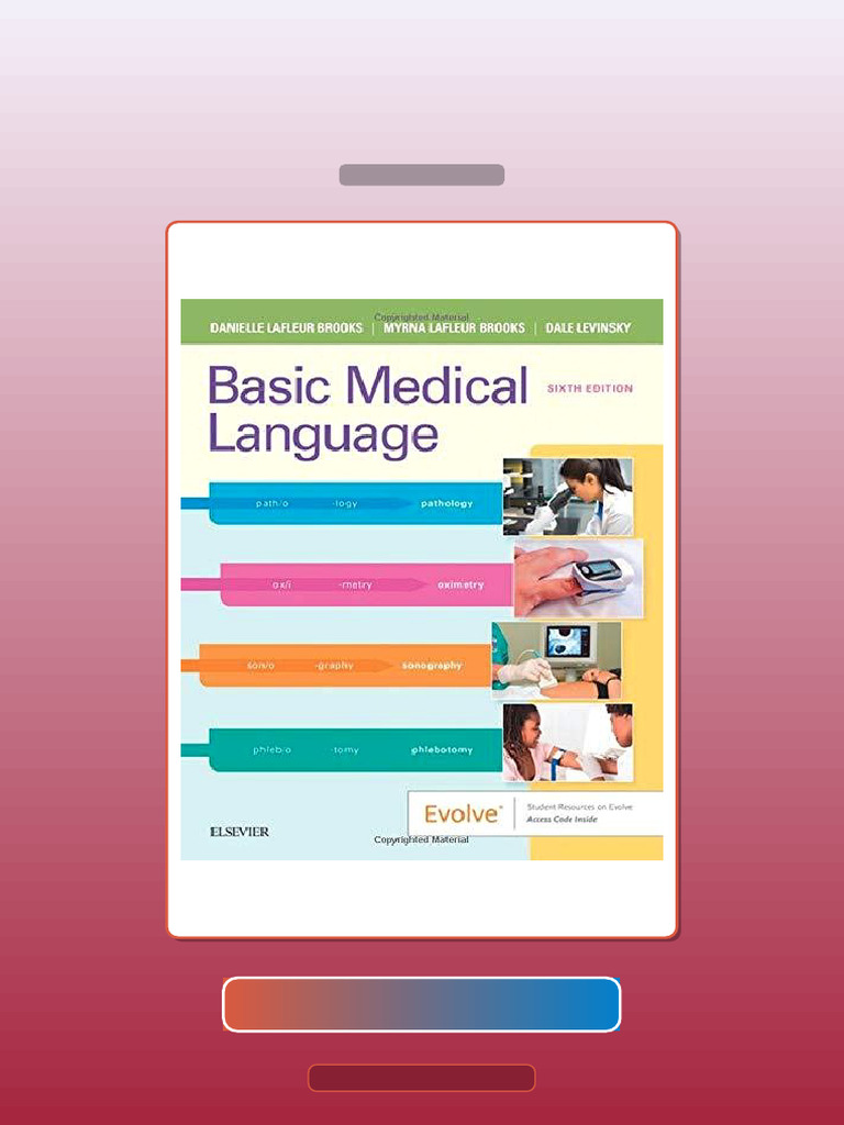 Basic Medical Language With Flash Cards 6th Edition E-book Testbank ...
