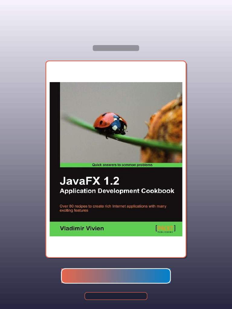 JavaFX 12 Application Development Cookbook E-book Testbank Solutions ...