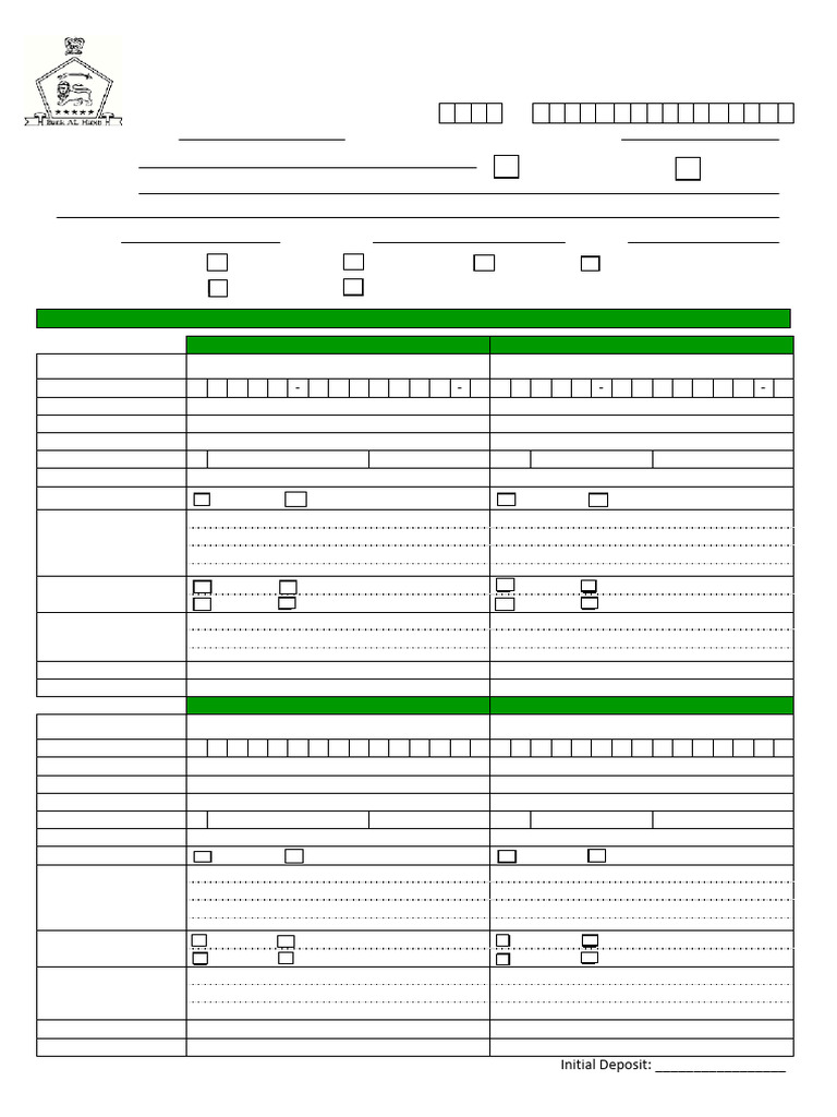 Senior-Citizen-Account-Opening-Form | PDF | Banks | Overdraft
