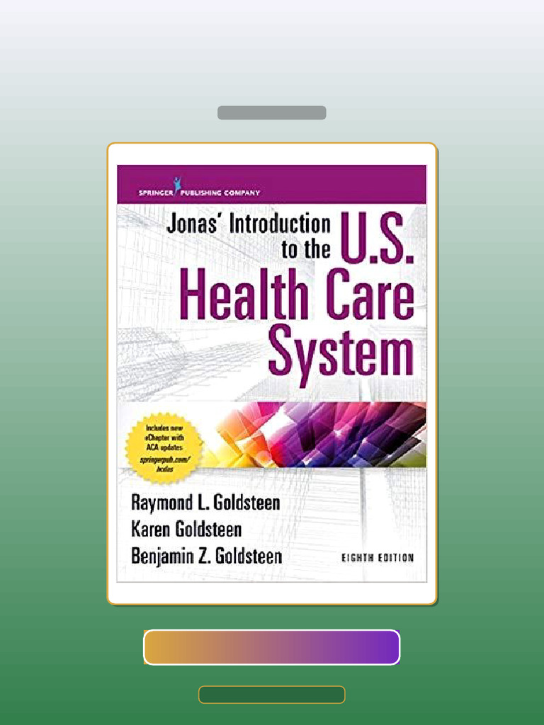 Jonas Introduction to the US Health Care System 8th Edition E-book ...