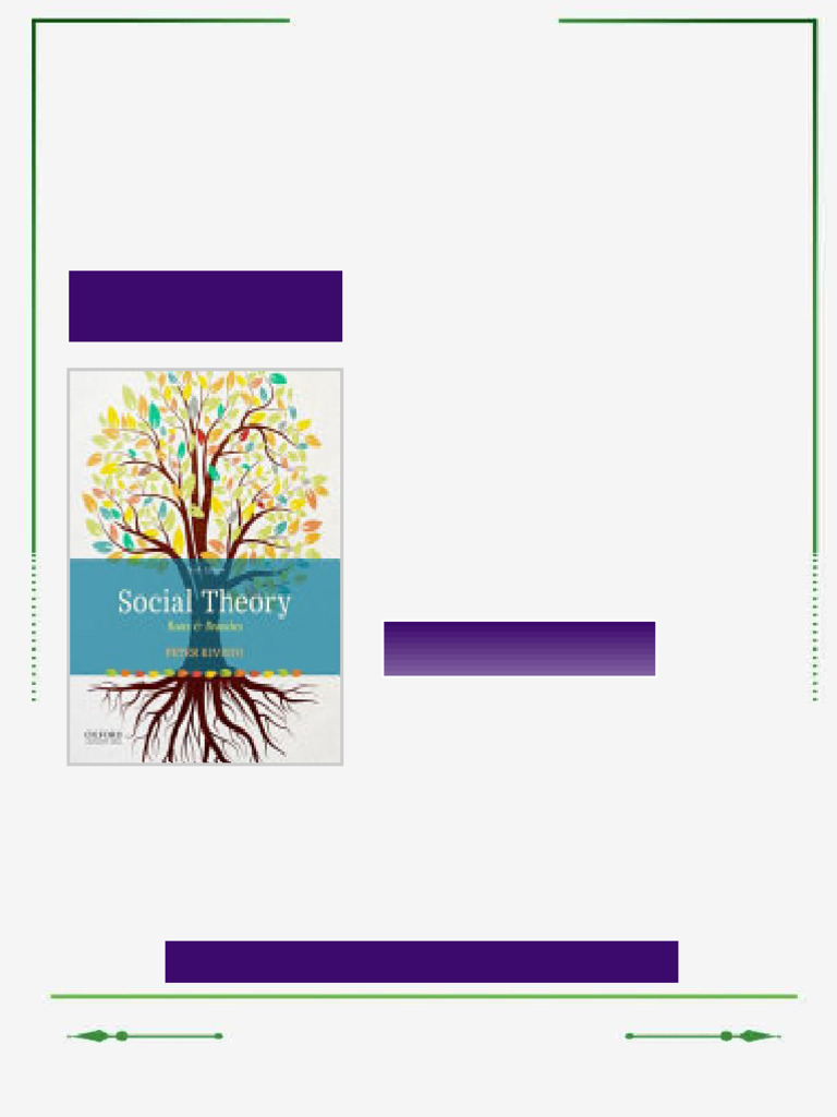 Social Theory 6th Edition Peter J. Kivisto eBook pre-release pdf | PDF ...