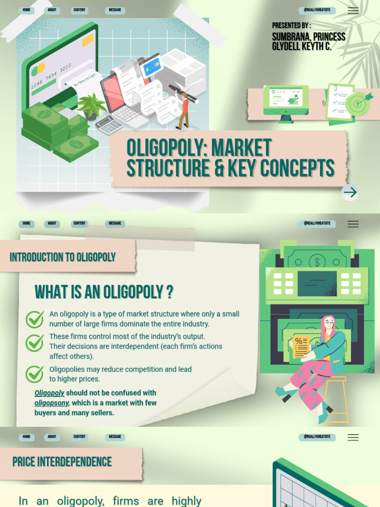 Understanding Oligopoly Market Structure | PDF | Oligopoly | Marketing