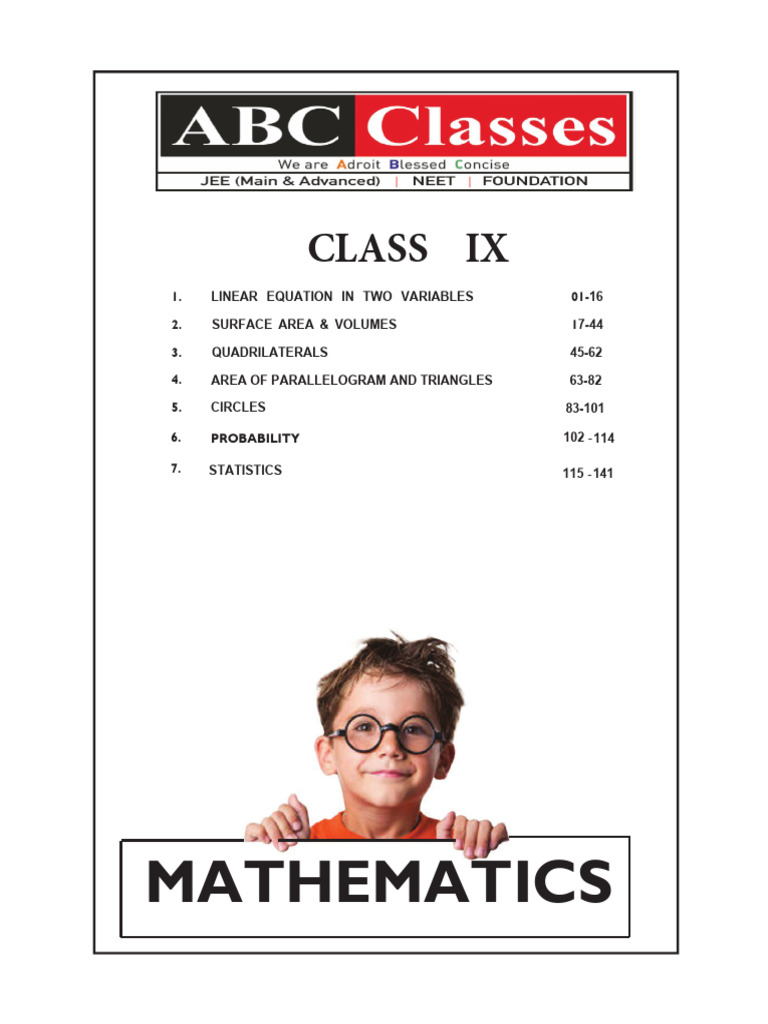 9 Class Math 2nd Module (24-25) | PDF | Equations | Mathematics