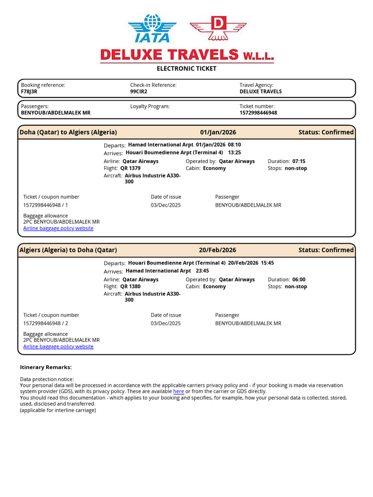 ELECTRONIC_TICKET_for_BENYOUB_ABDELMALEK_MR_departure_date_01_Jan_2026 ...