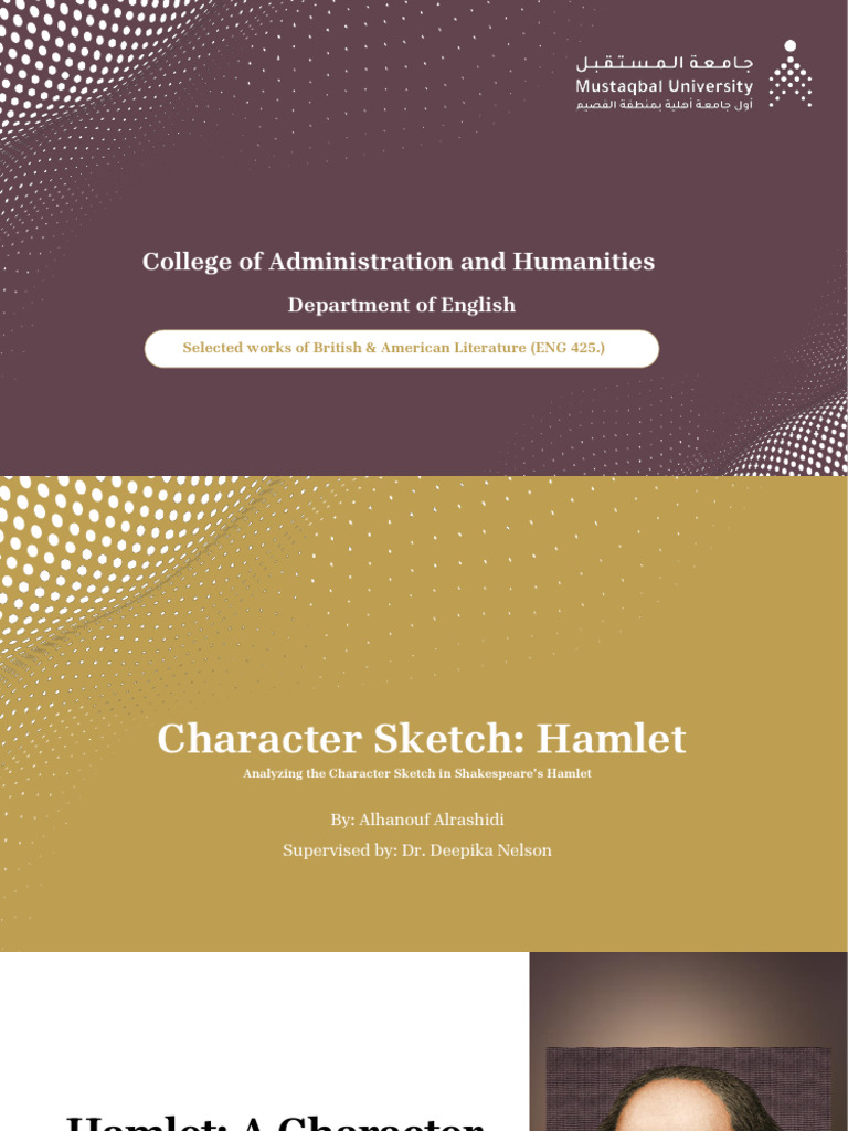 Character Analysis of Shakespeare's Hamlet | PDF | Hamlet ...