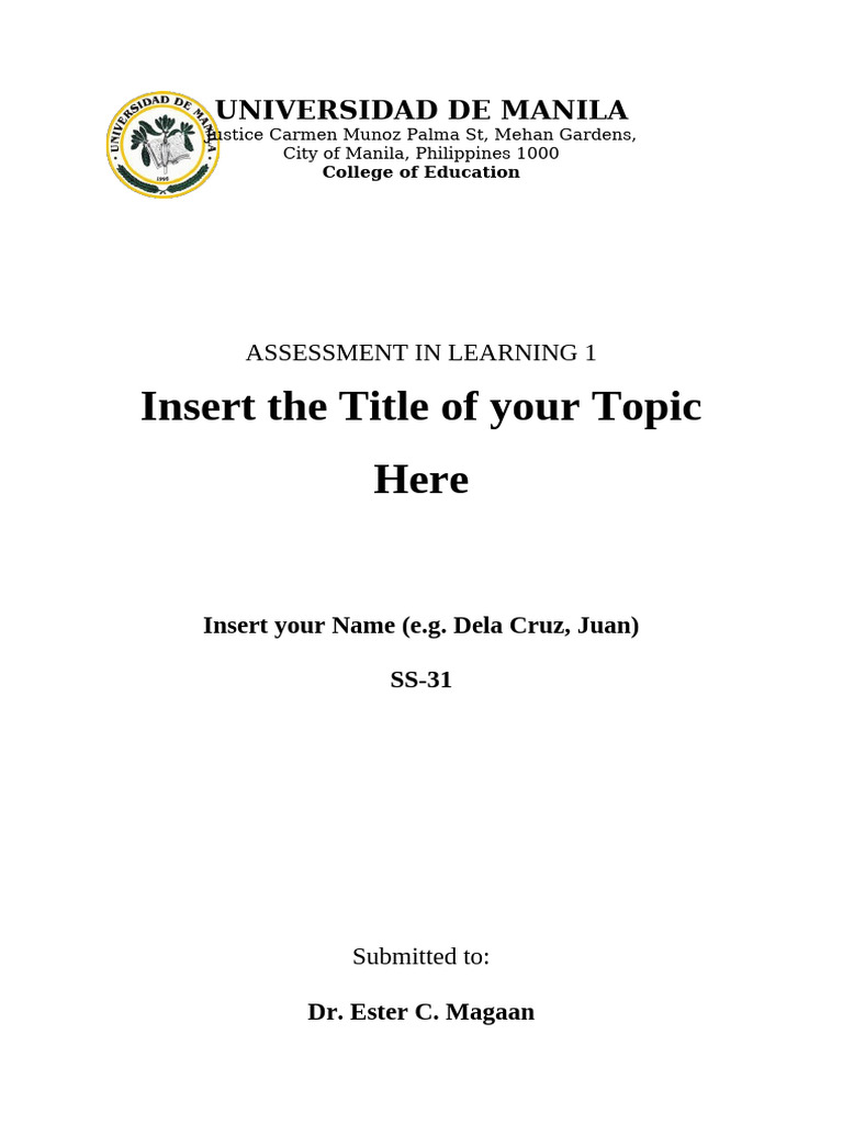 (Template) - Al 1 Topic Presentation | PDF