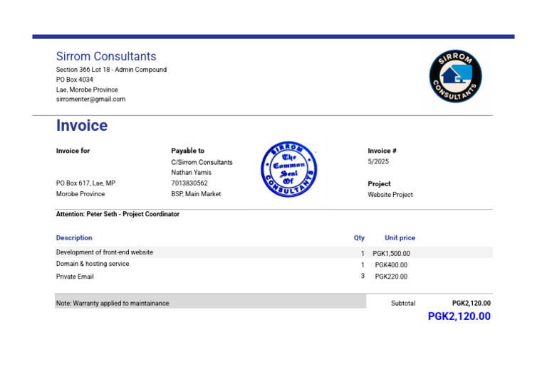 Invoice-4 - 2025 - Invoice | PDF