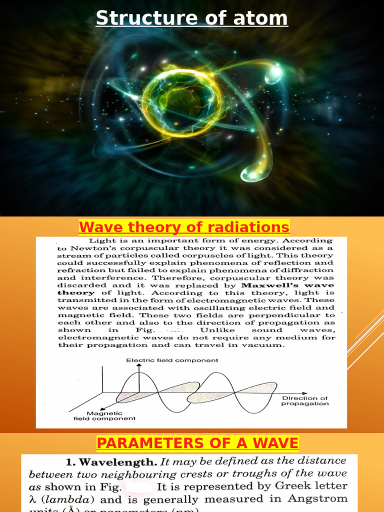 Quantum Theory and Atomic Structure Guide | PDF
