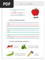 JKL Alphabet Worksheet | PDF | Foreign Language Studies | Self-Improvement