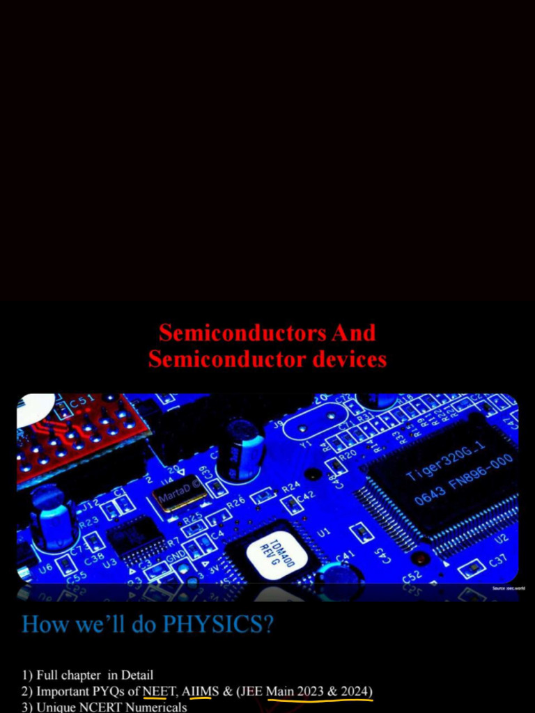 Semiconductor Notes | PDF