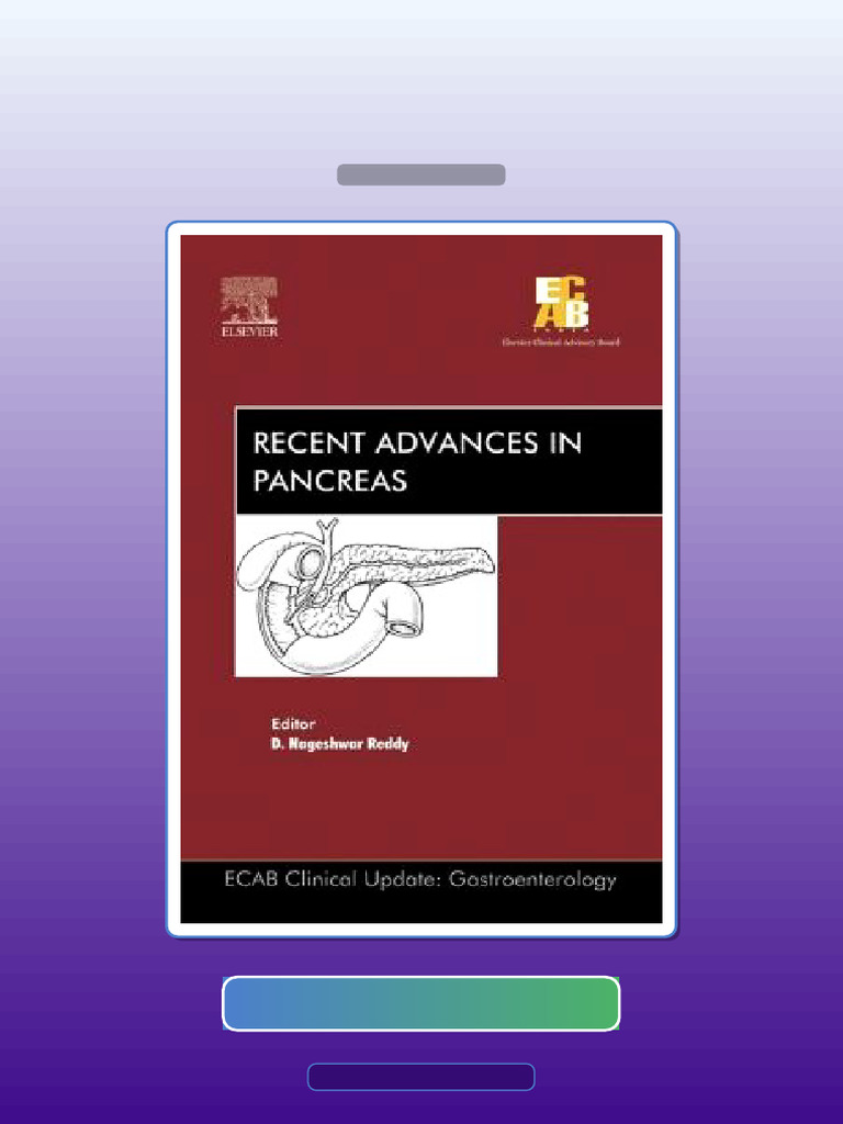 Recent Advances in Pancreas ECAB E-book Testbank Solutions | PDF ...