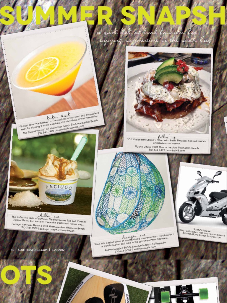 Summer Snapshots | PDF