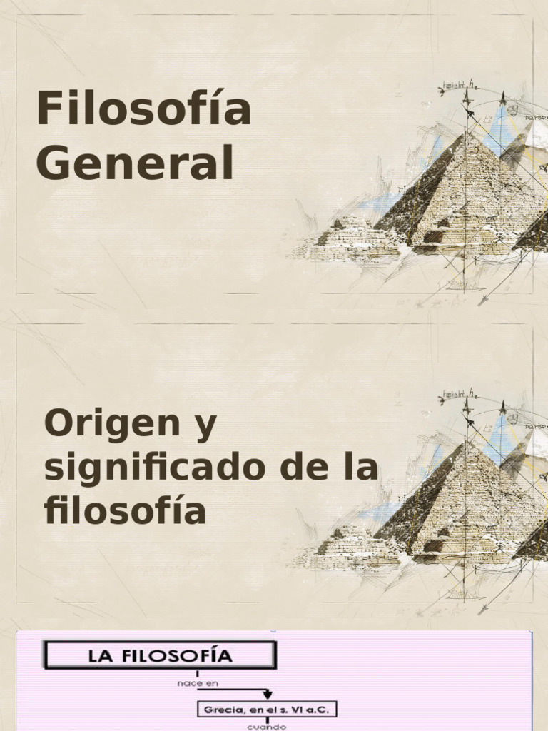 ORIGEN Y SIGNIFICADO DE FILOSOFÍA | PDF | Sabiduría | Science