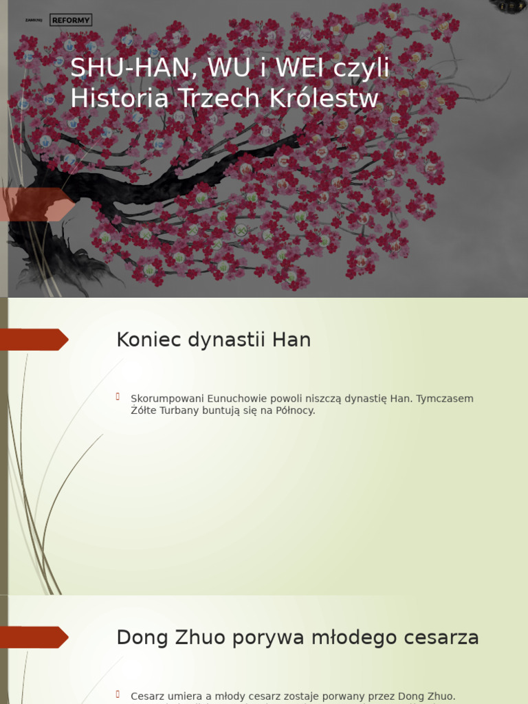 Shu Han, Wu, Wei | PDF