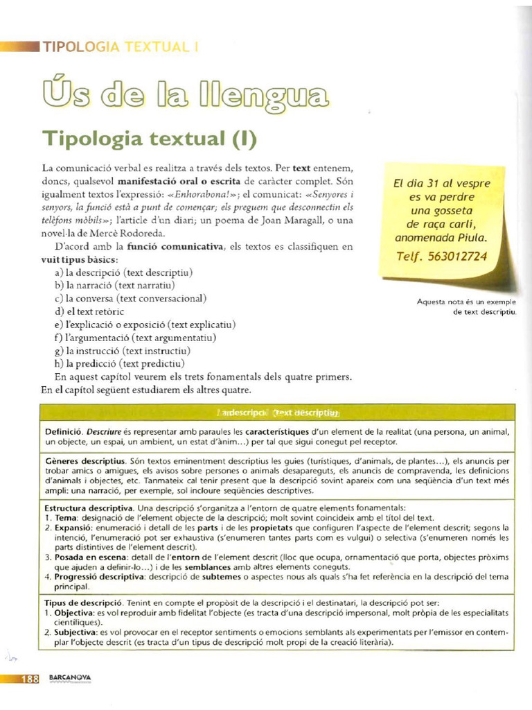 Hugo Pardo Codina - Tipologia Textual (2) | PDF
