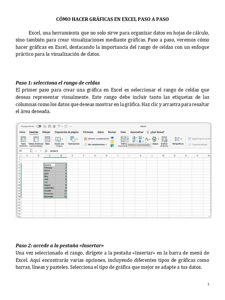 GRÁFICAS.docx | PDF | Microsoft Excel | Hoja de cálculo