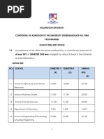 UPNG 2025 Fee Structure Overview | PDF | Postgraduate Education ...