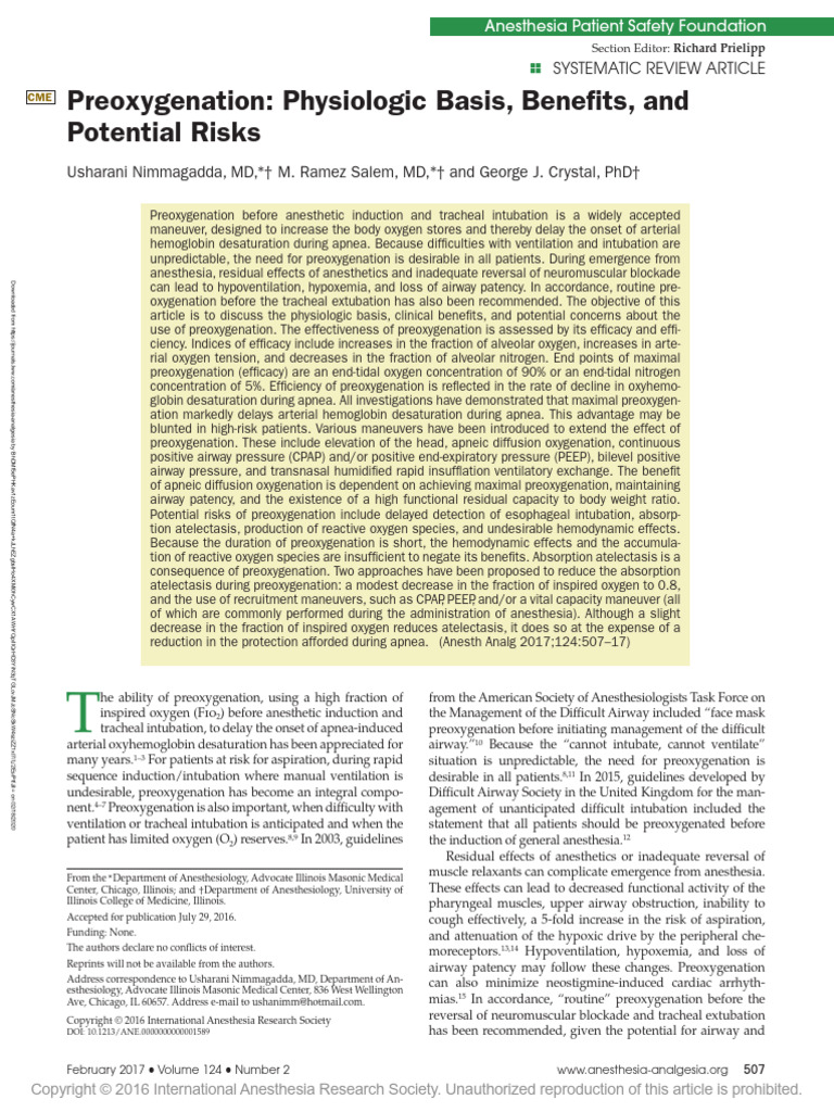 preoxygenation__physiologic_basis,_benefits,_and.22 | PDF | Breathing ...