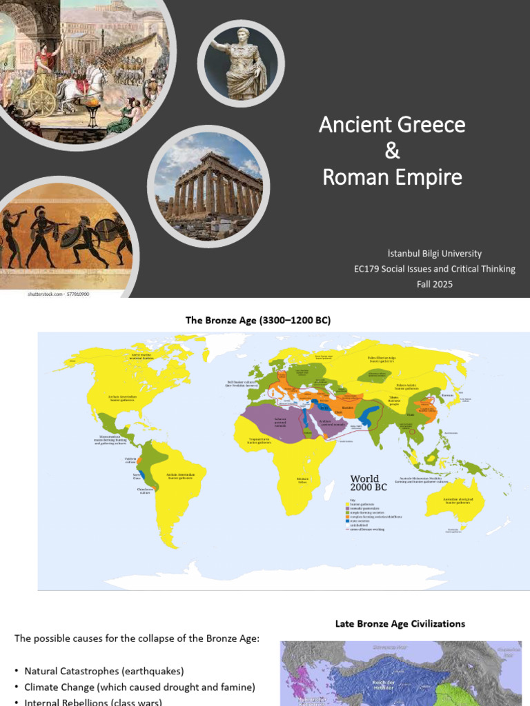 Ancient Greece and Roman Empire Overview | PDF | Greece | Greeks