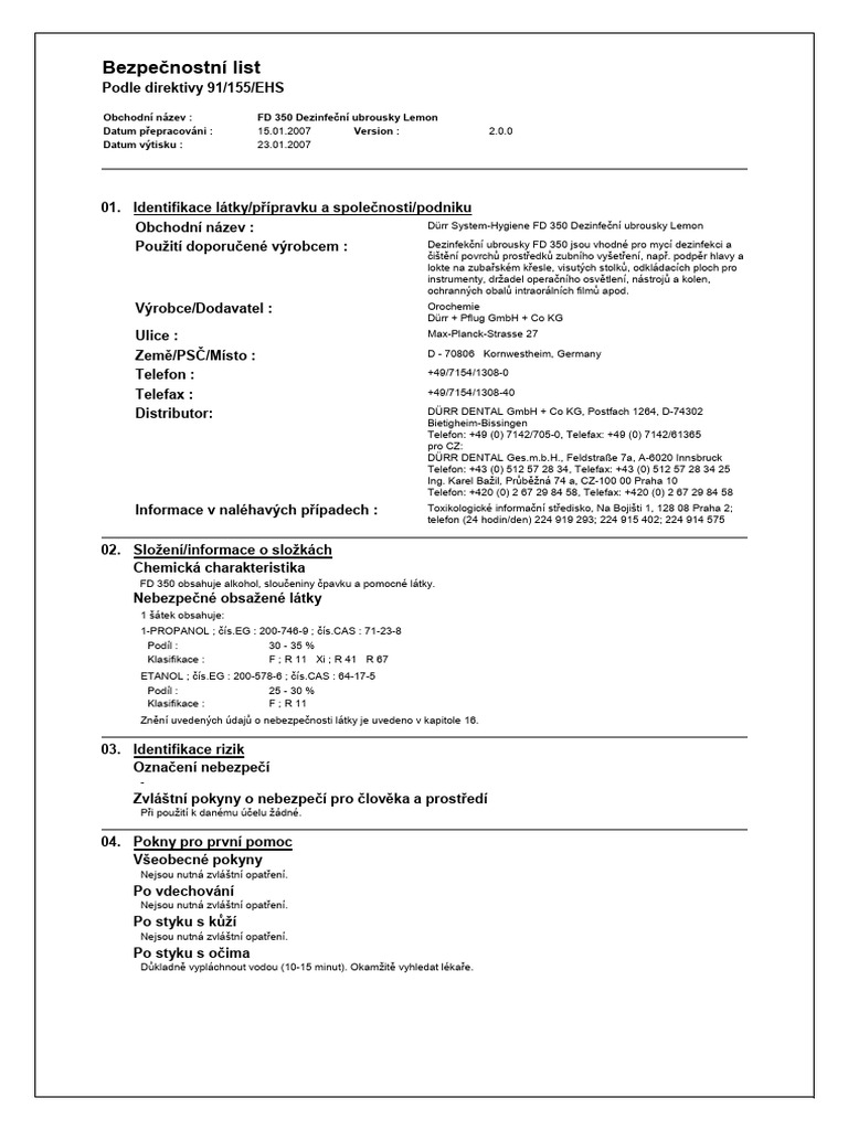 FD_350_Lemon_CZ | PDF