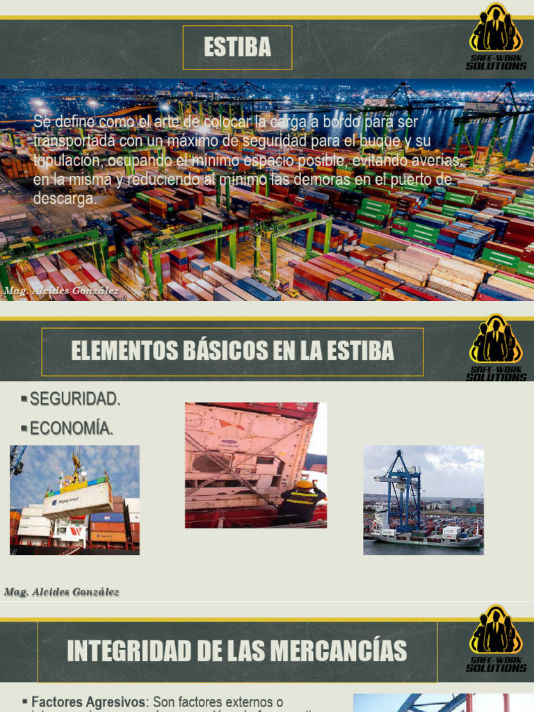 Guía Completa sobre Estiba y Lashing | PDF | Envío