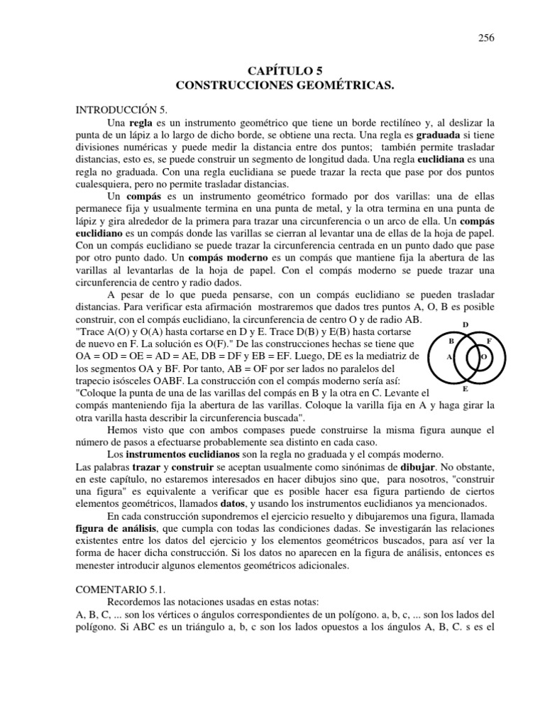 Construcciones Geométricas - CAPÍTULO 5 - O Durán | PDF | Triángulo ...