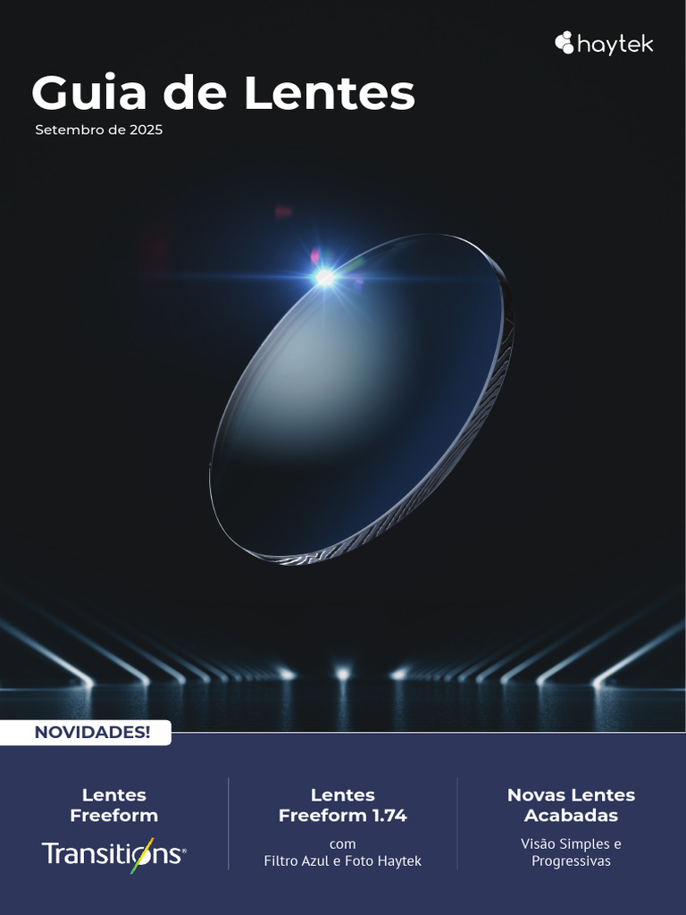 Lentes Progressivas Freeform Haytek | PDF | Sistema visual | Olho