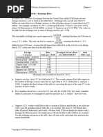 Currency Conversion Worksheets | PDF
