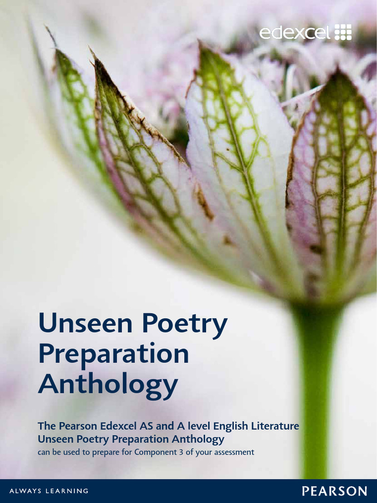 Unseen Poetry Anthology for A Level Prep | PDF | Poetry | Experience