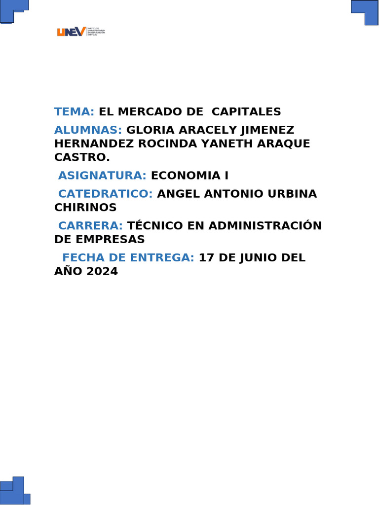 Tarea7 Semana8 Simulacion de Inversion en El Mercado de Capitales | PDF ...