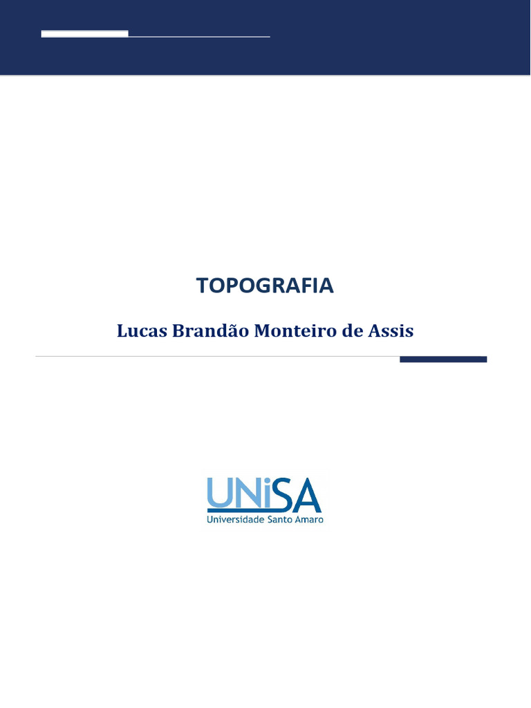 0.MA.elemento Textual - Topografia (1) | PDF | Sistema de coordenada ...