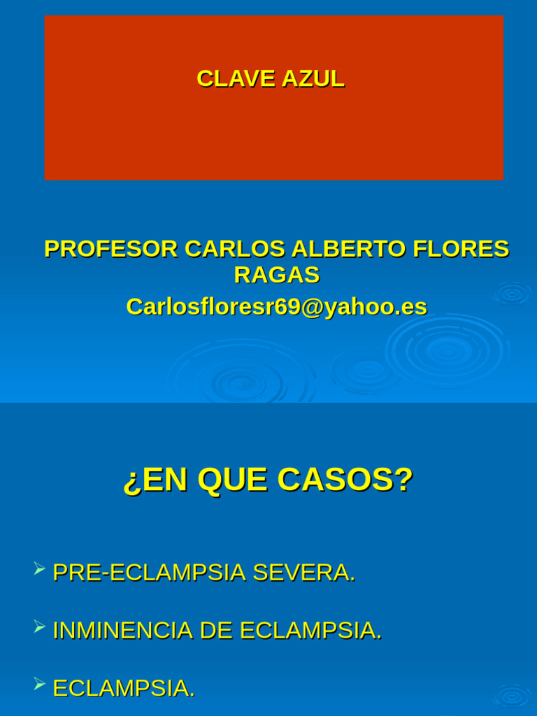 CLAVE AZUL | PDF | Enfermedades y trastornos | Especialidades Medicas