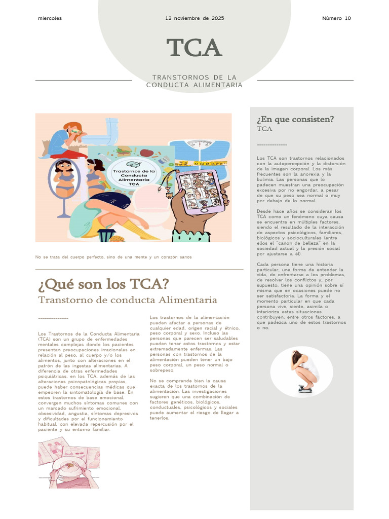 Tarea 2 Dania Castillo Sanchez Microsoft Word | PDF | Bulimia nerviosa | Trastorno por atracón