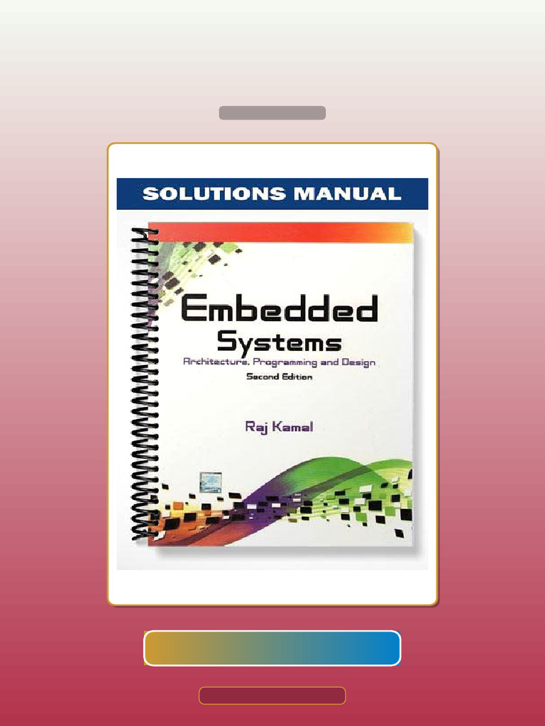 Embedded Systems Architechture Programming and Design 1st Edition by ...