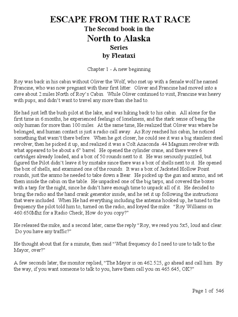 Escape From The Rat Race | PDF | Fishing Rod | Nature