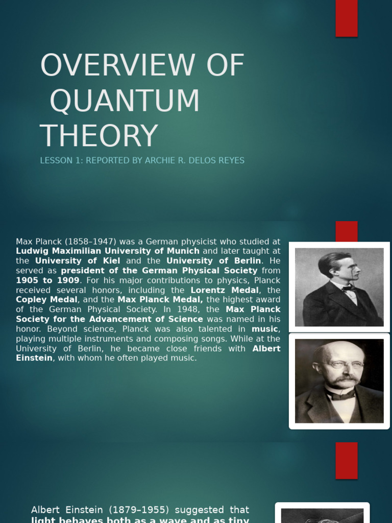 Quantom-Theory-1 | PDF | Light | Electromagnetic Radiation