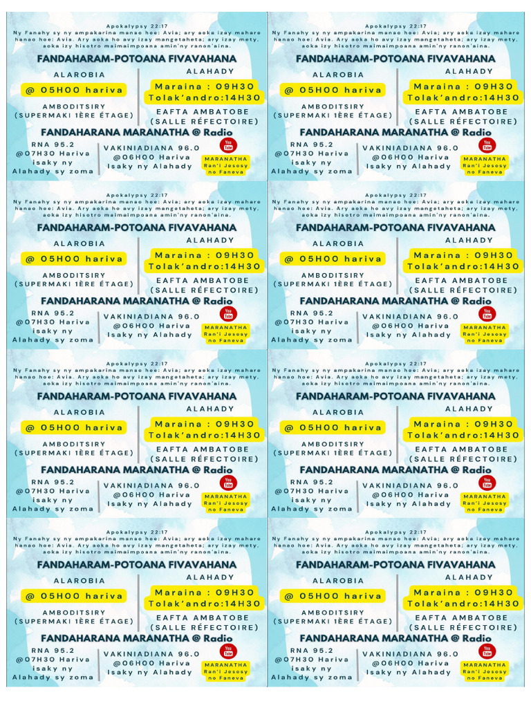 Tracte Bonbon Tana Rect | PDF
