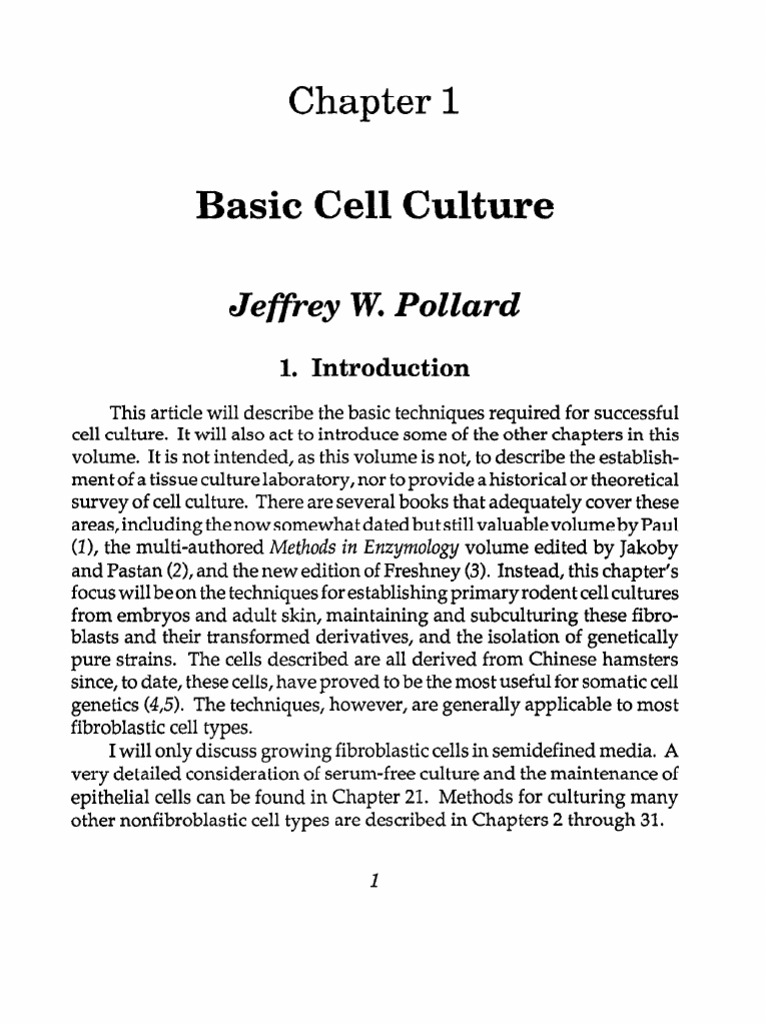 005-Animal Cell Culture | PDF