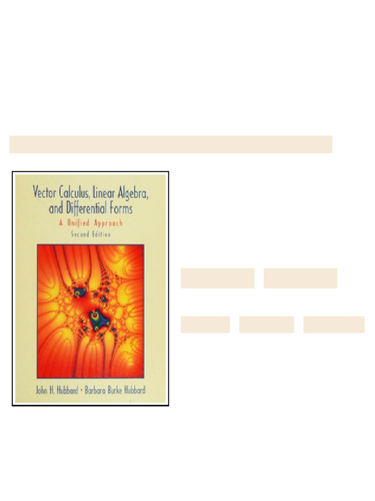 Vector calculus, linear algebra, and differential forms : a unified approach ebook updated ebook ...