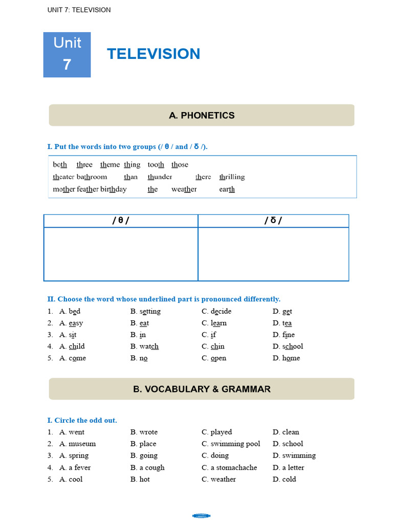 Unit 7 Test | PDF