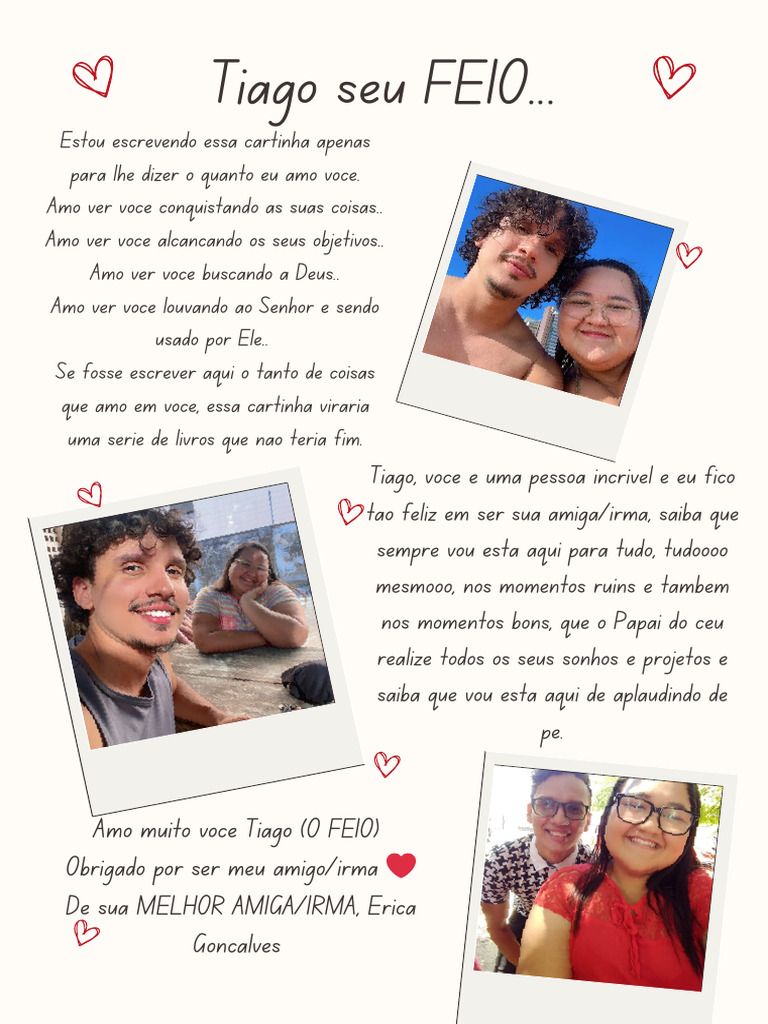 Black & White Cute Romantic Photo Frame Valentine Love Letter_20250324 ...